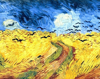 Wheatfield Art - Etsy