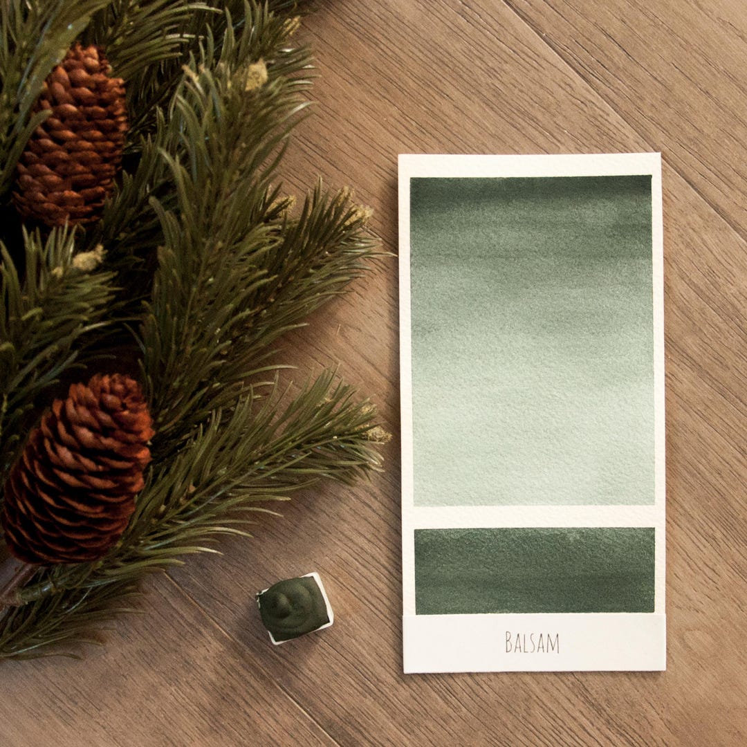 Balsam Matte Watercolor Paint | Quarter Pan, Half Pan, Full Pan | Fine ...