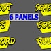 Vintage Comic Overlay - Etsy