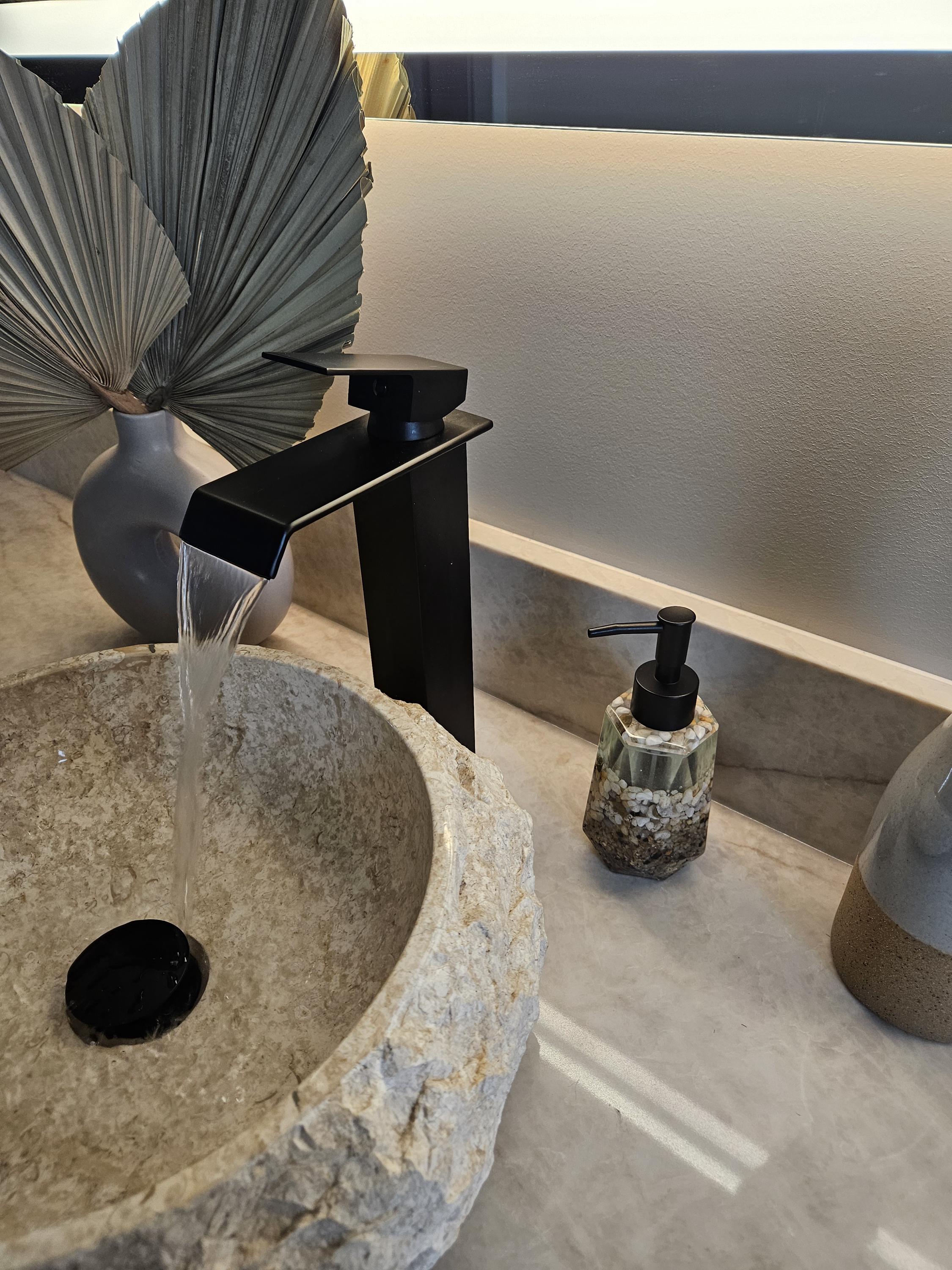 Pebble Rocks Soap Dispenser – Coastal Bathroom Decor - Etsy