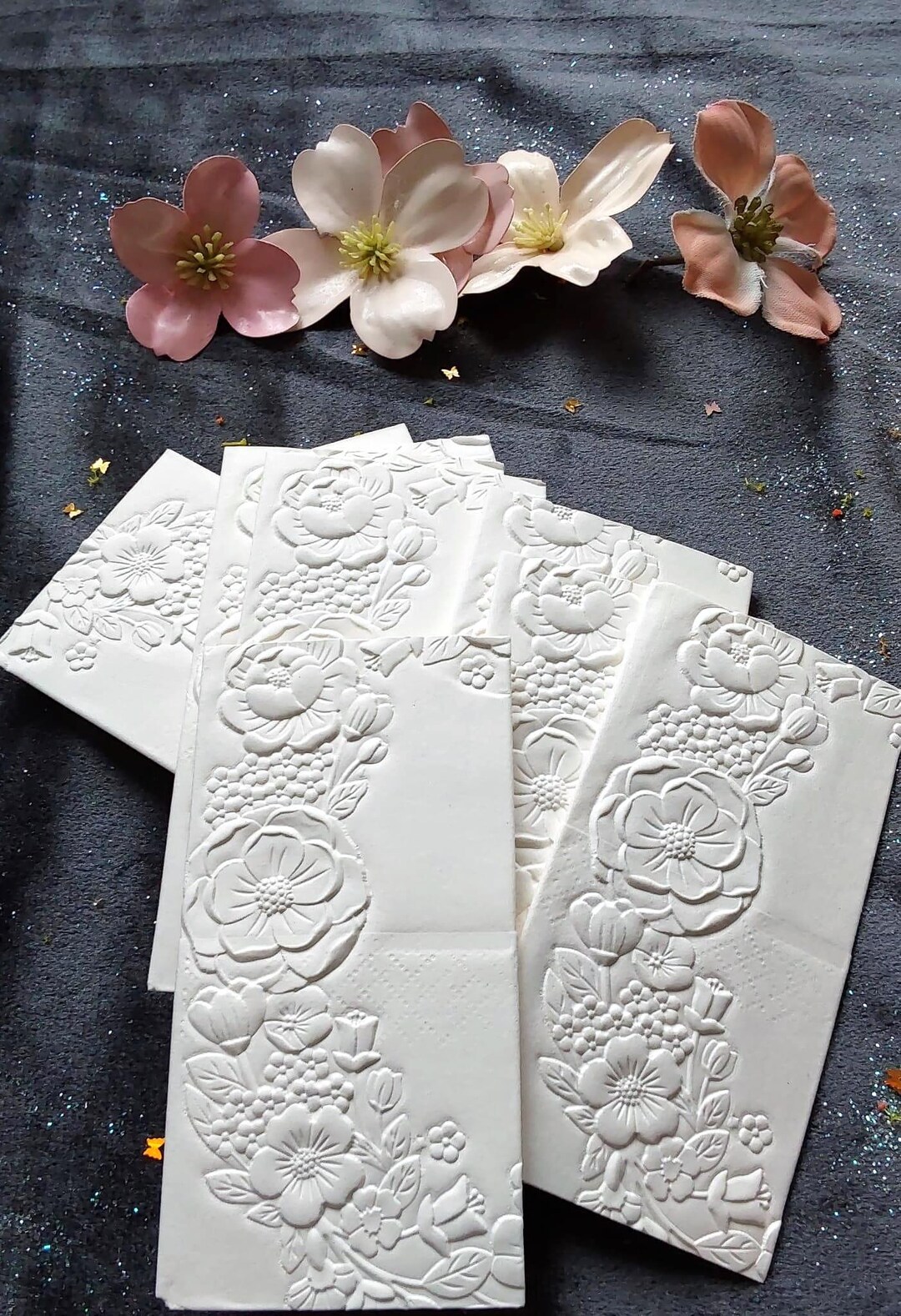 10 Tissues / Pattern 28 / Tears of Joy Tissues Wedding Favor ...