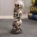 Resin Craft Human Skull Statue High Quality Creative Statue - Etsy