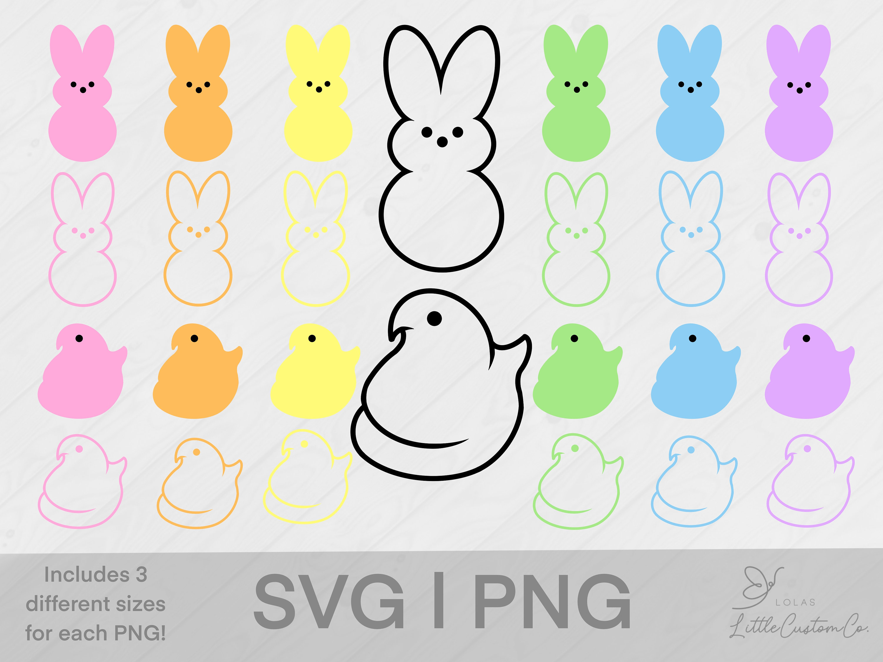 Easter Bunnies SVG | Easter Chicks Svg| Easter Bunny Png | Easter ...