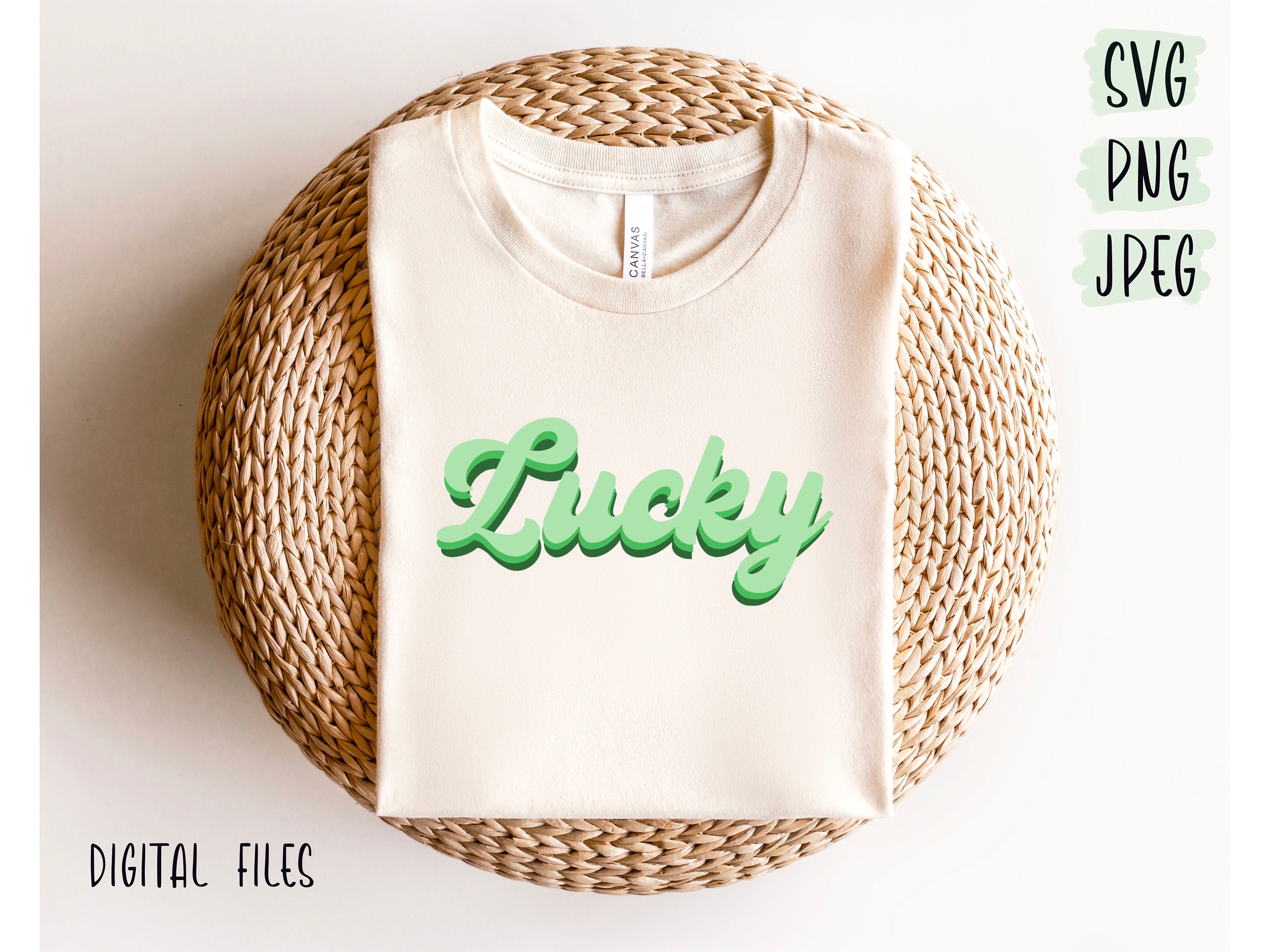 Lucky Svg Lucky Png Lucky Jpeg Lucky Stickers Lucky - Etsy Australia