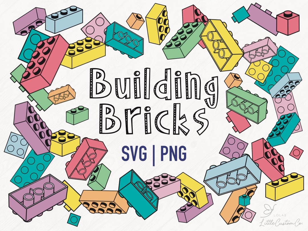 Building Bricks PNG Building Bricks SVG Bricks PNG Bricks Svg Blocks ...