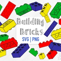 Building Blocks Svg - Etsy