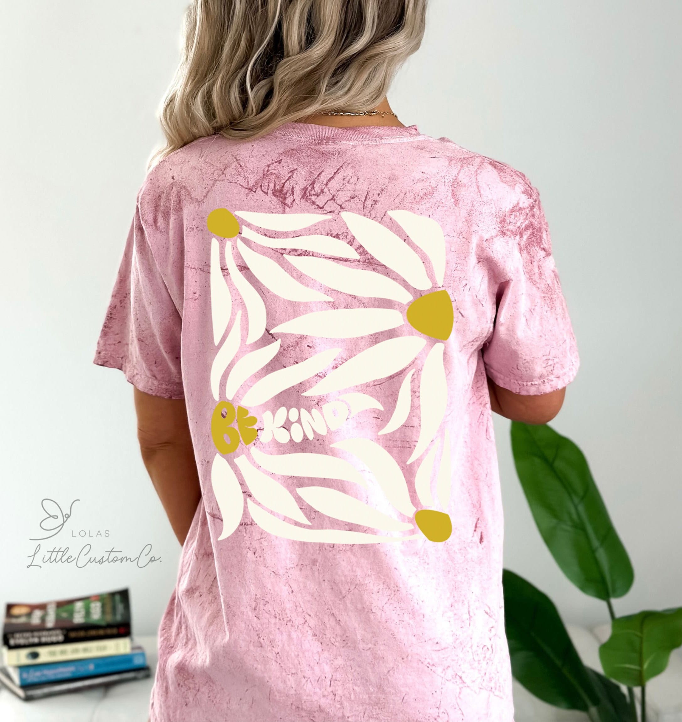 Be Kind Floral SVG Daisy Shirt SVG Kindness Matters Svg Botanical Shirt ...