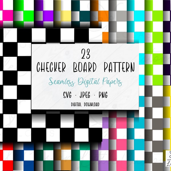 Checkerboard Svg - Etsy