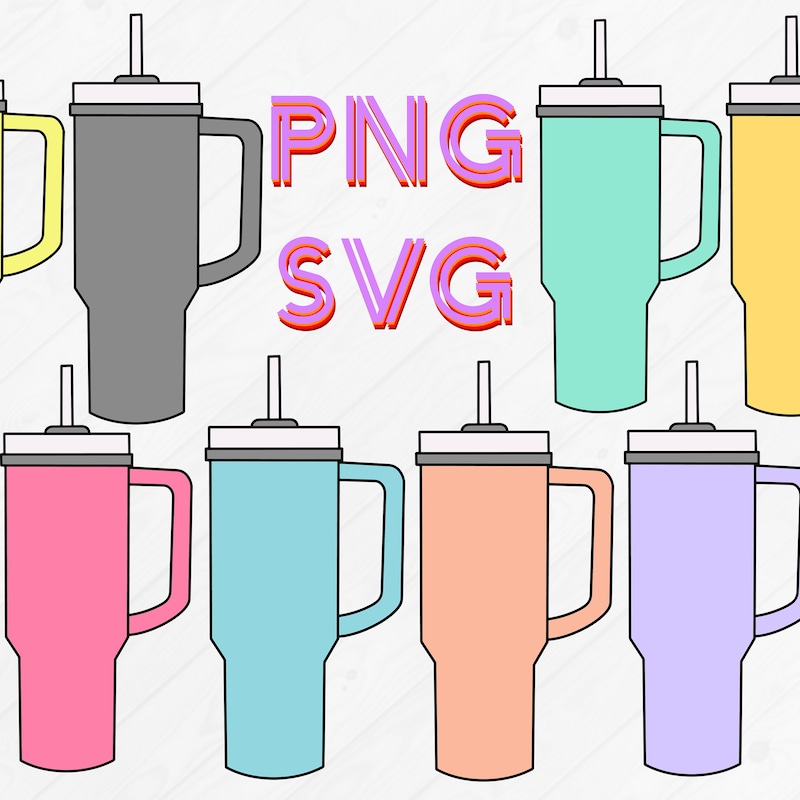 Stanley Tumbler Svg - Etsy