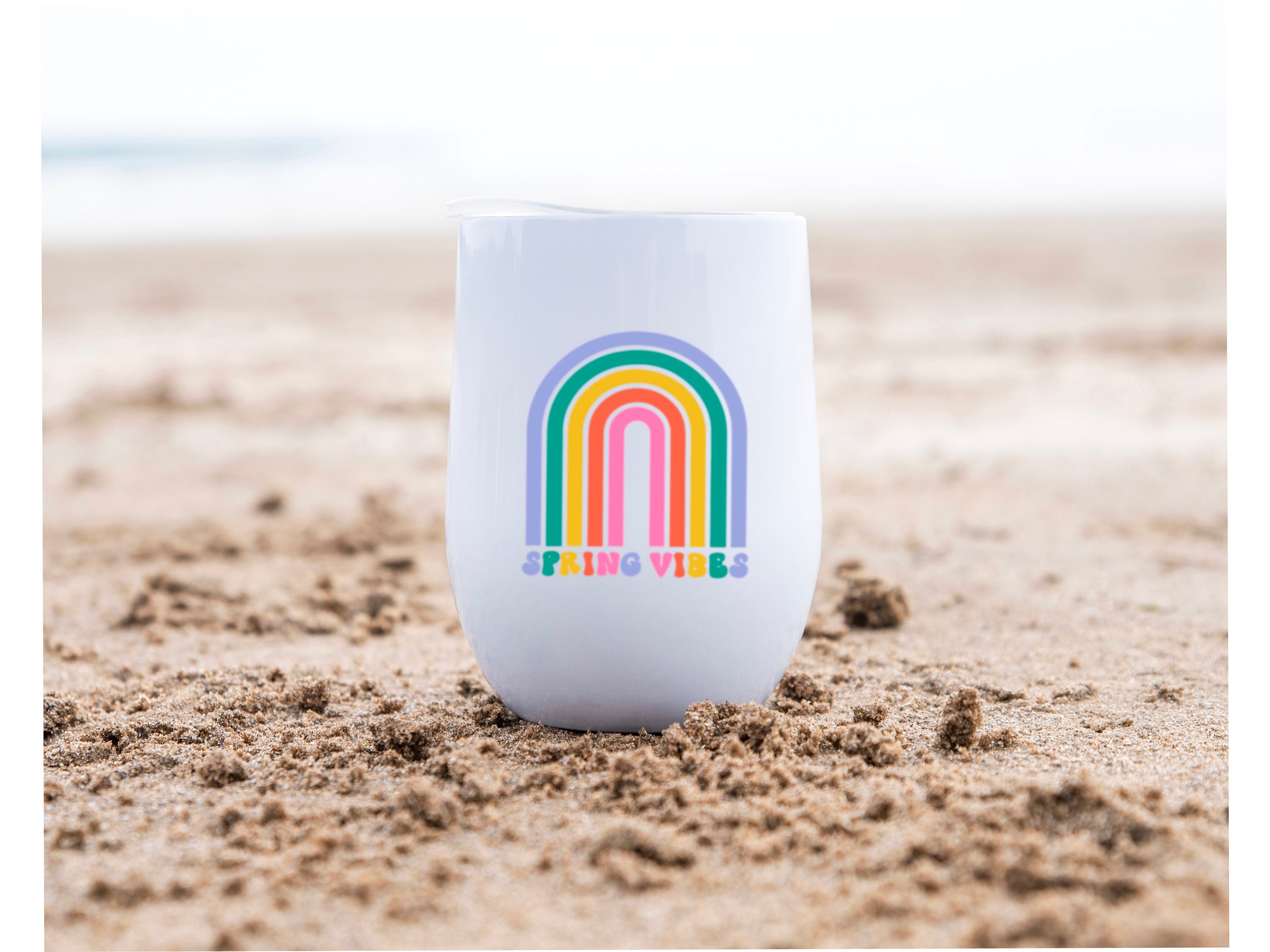 Spring Vibes Svg Rainbow Svg Spring Vibes Png Spring Vibes Sticker ...