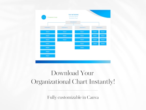 Organisation Chart Templates Canva