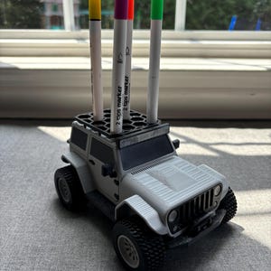 3D Printed 2-door Jeep Pen/pencil Holder - Etsy