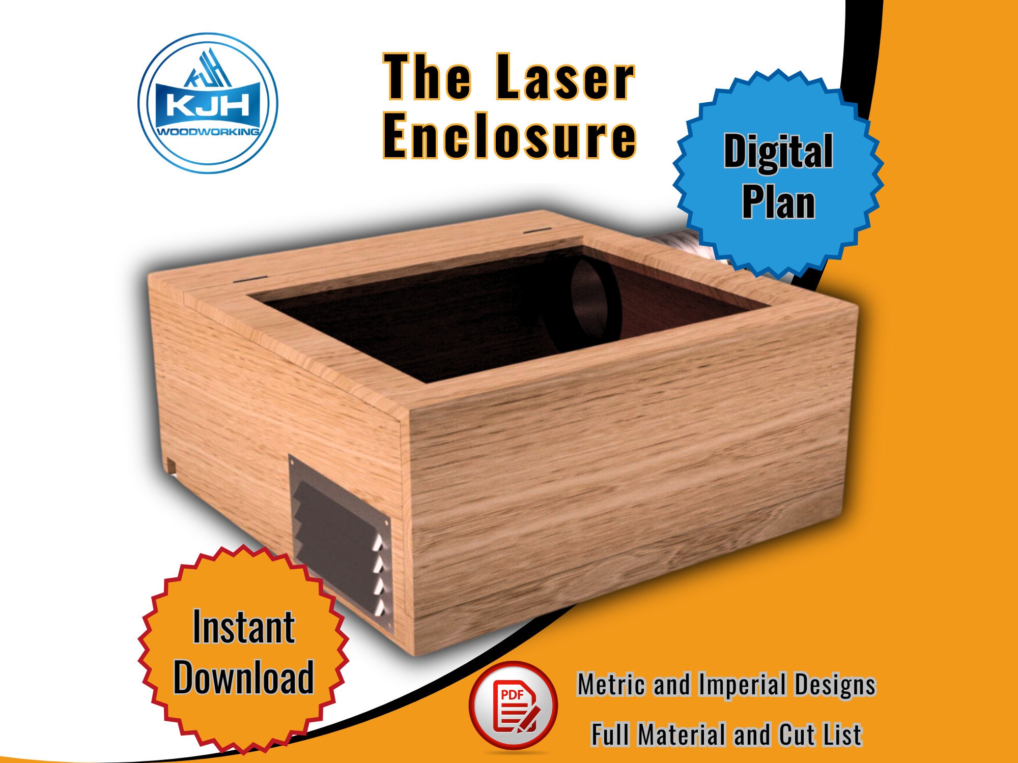 DIY Laser Engraver and Cutter Enclosure Plans | Safe & Sturdy Digital ...