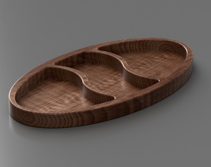Oval Bowl - 3D STL Files for CNC - Etsy Canada