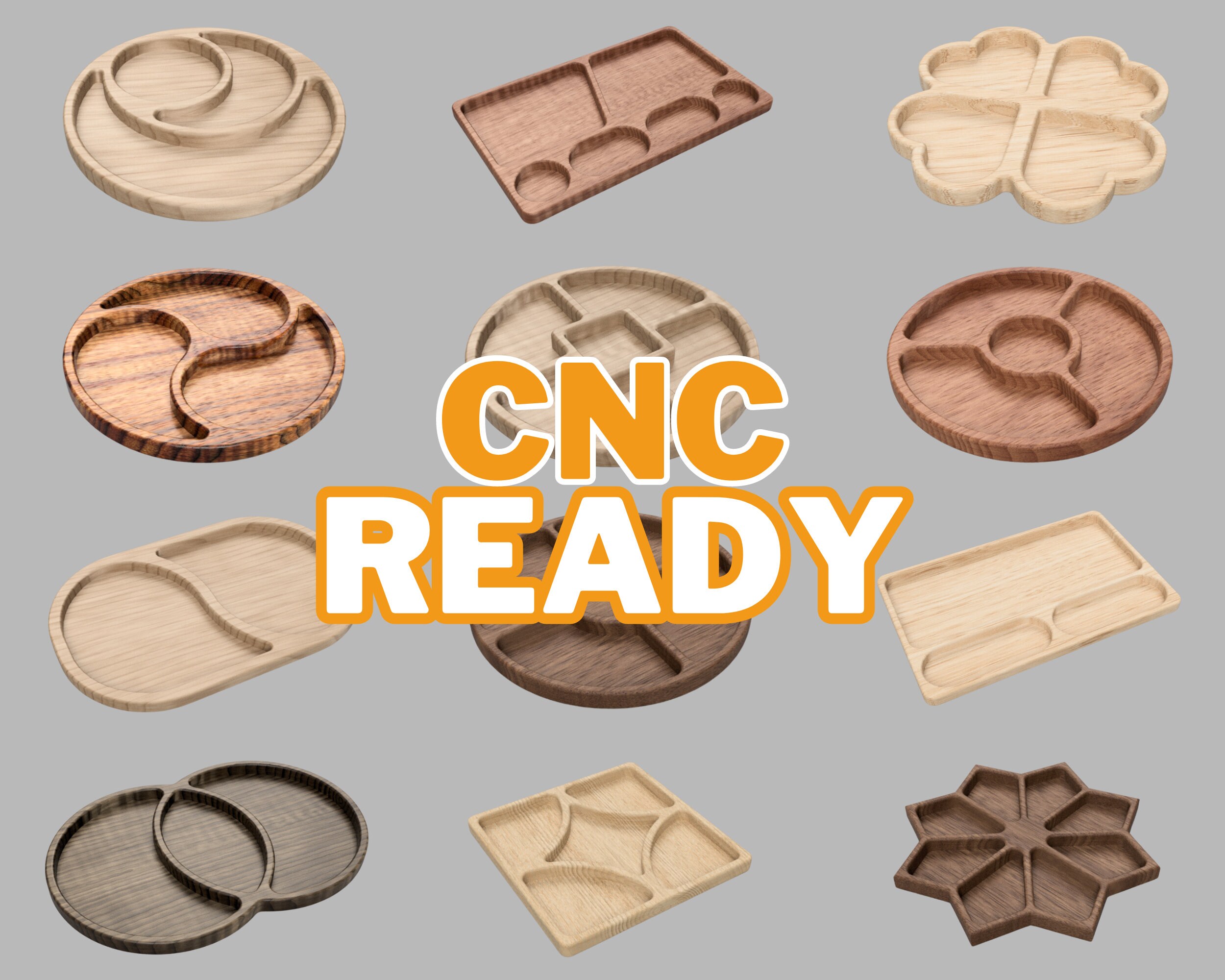 Digital Serving Tray CNC Files 20pc Mega Bundle | Instant Download Svg ...