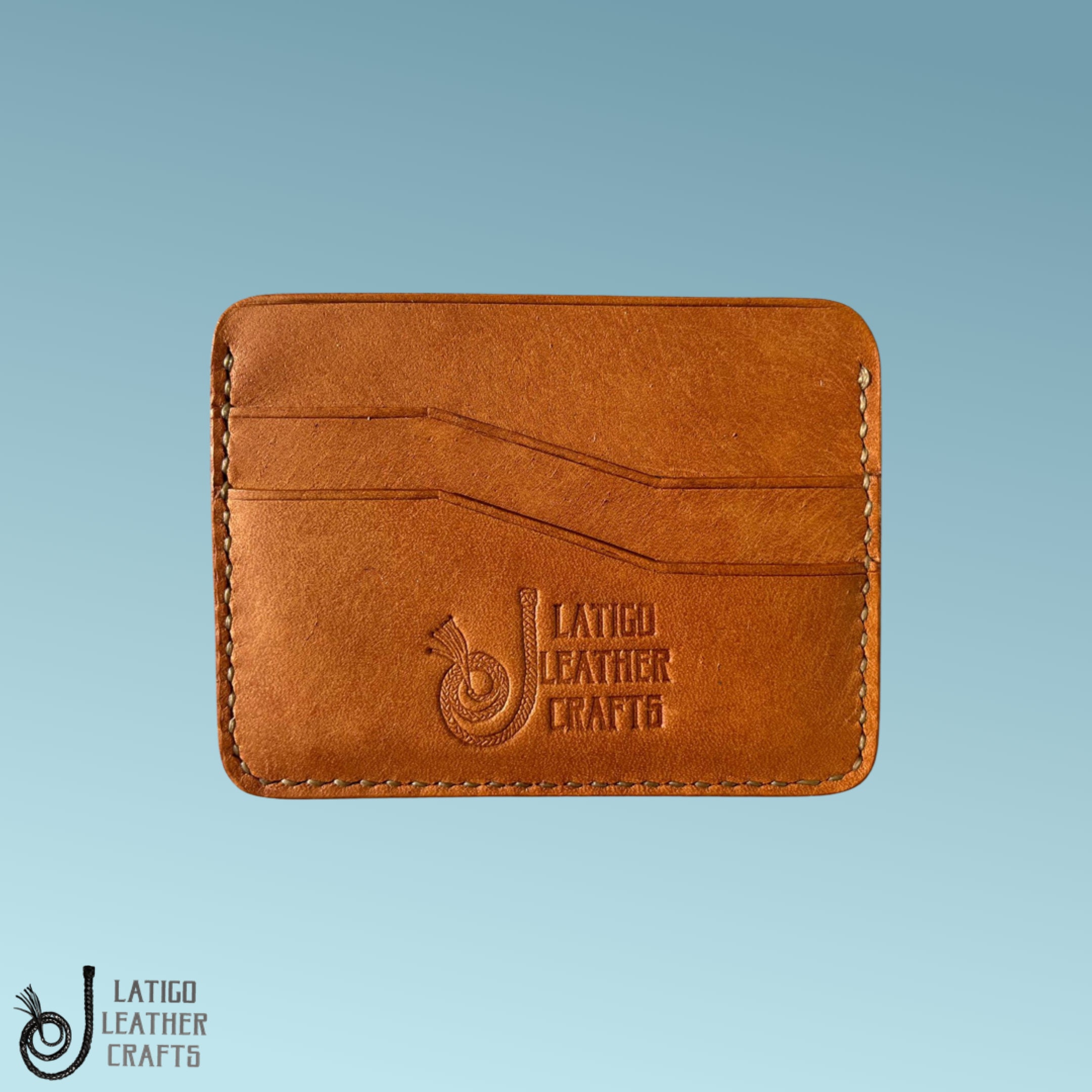 Minimalist Card Holder / Leather Card Holder / Handmade Leather Wallet ...