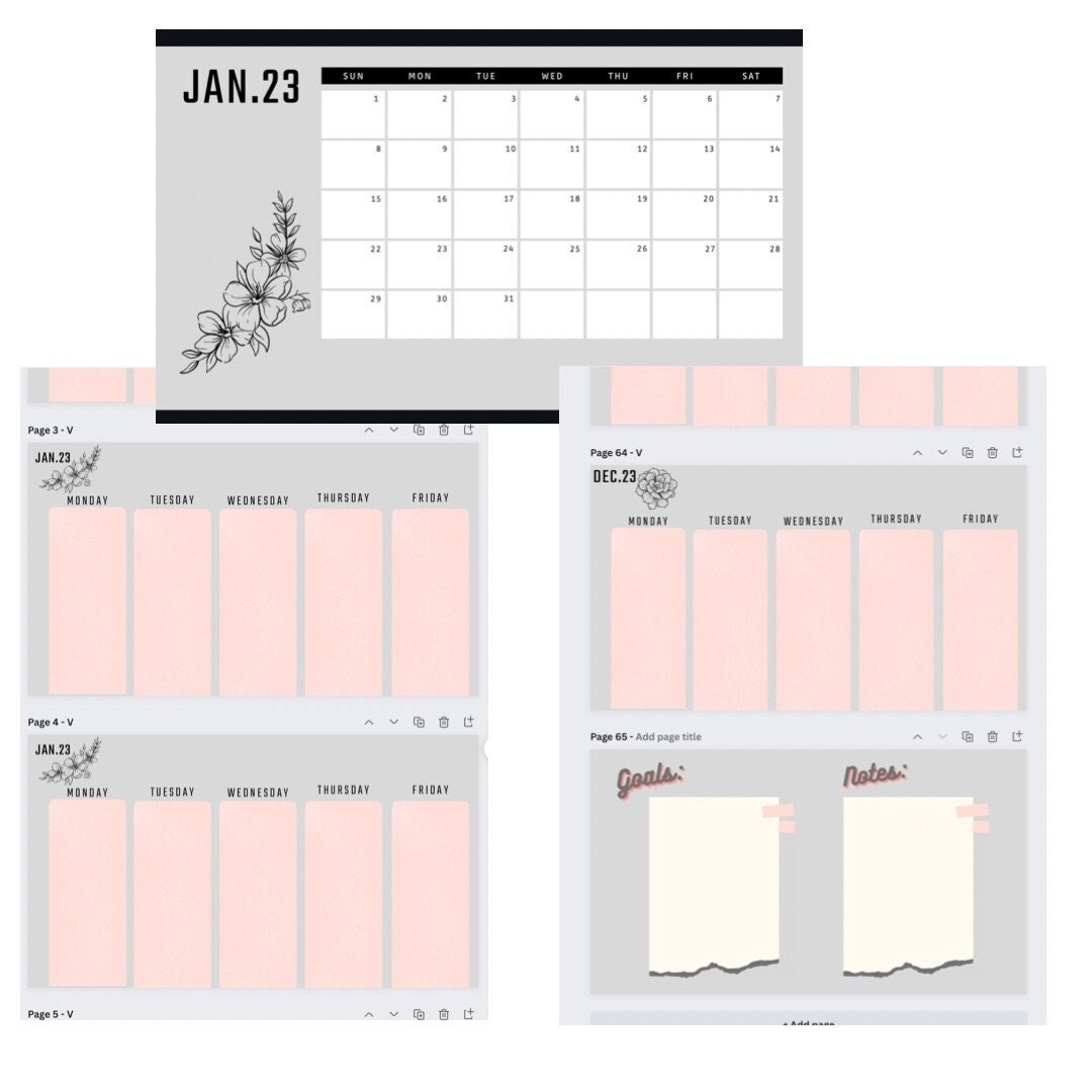 2023 Virtual Planner - Etsy