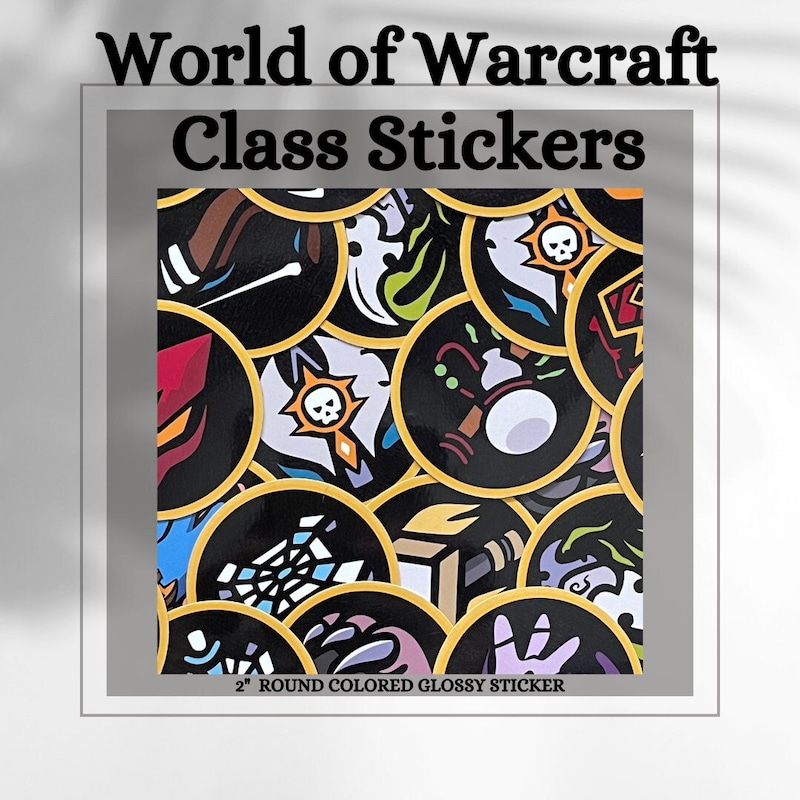 World of Warcraft Stickers - Etsy