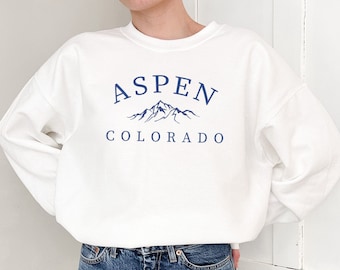 Aspen Colorado Sweatshirt - Etsy