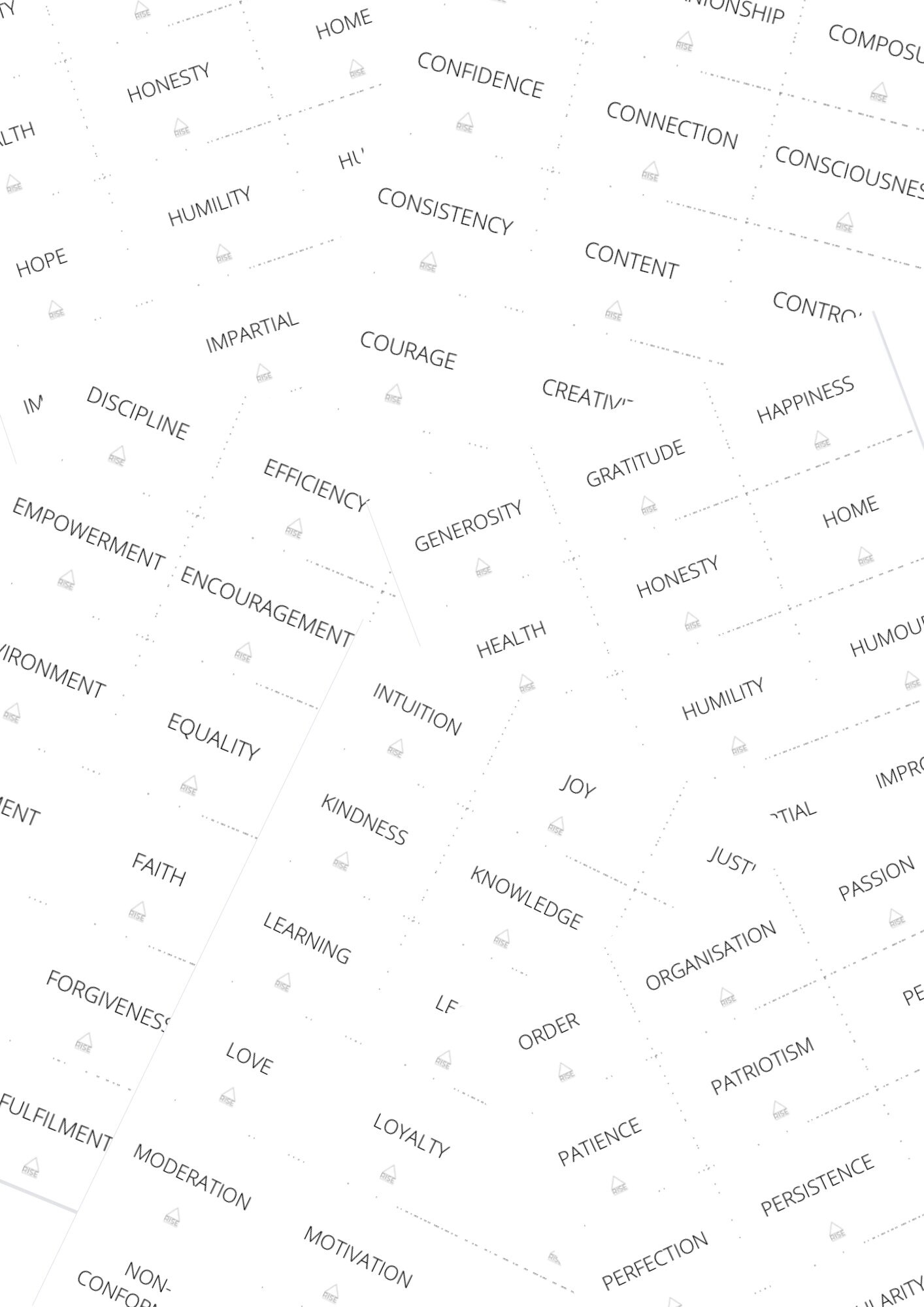 Values Cards *DIGITAL DOWNLOAD* Increase Confidence, Reduce Anxiety and ...