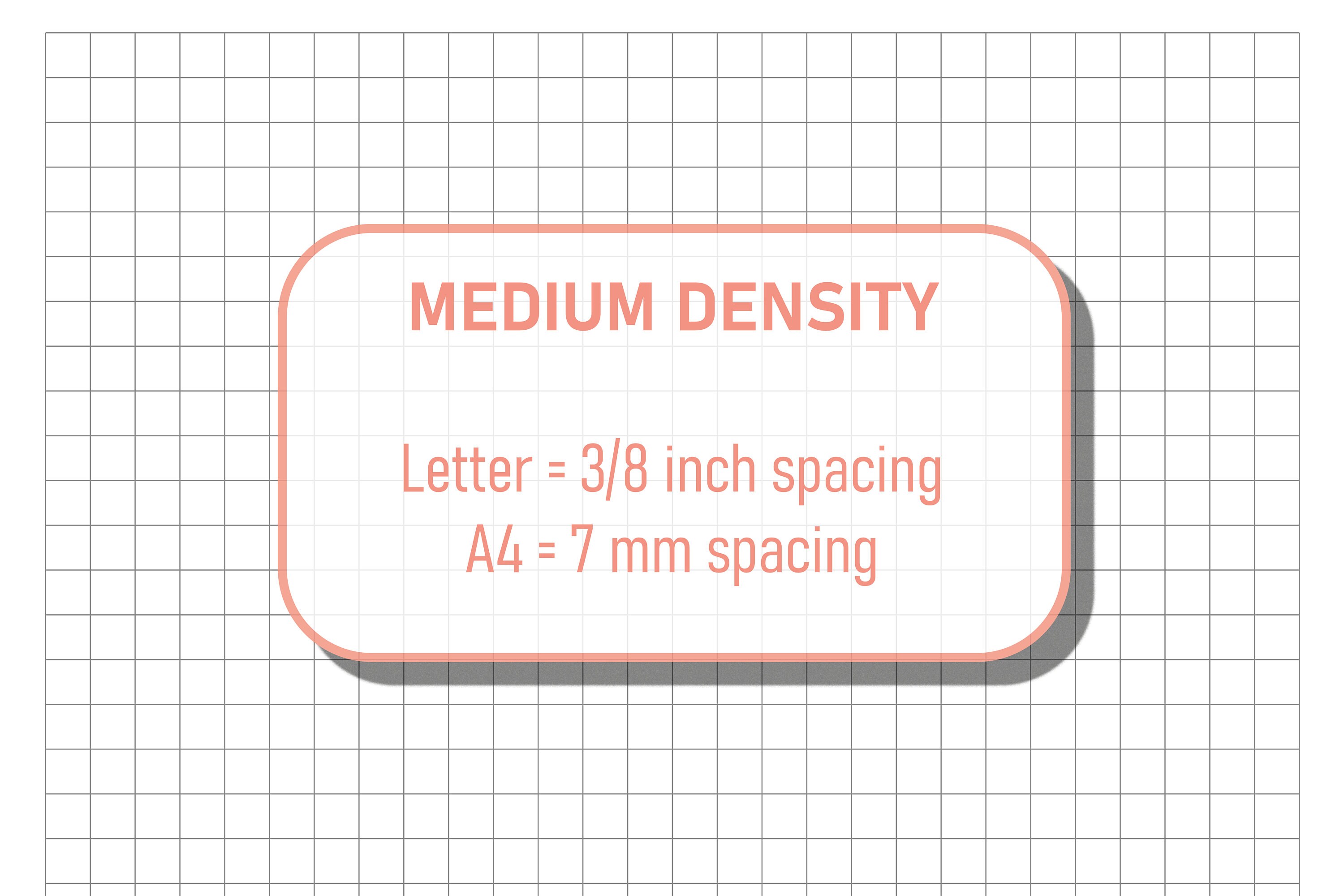 Graph / Gridded Paper - 3 Scales - Printable PDF - A4 / Letter - KDP ...