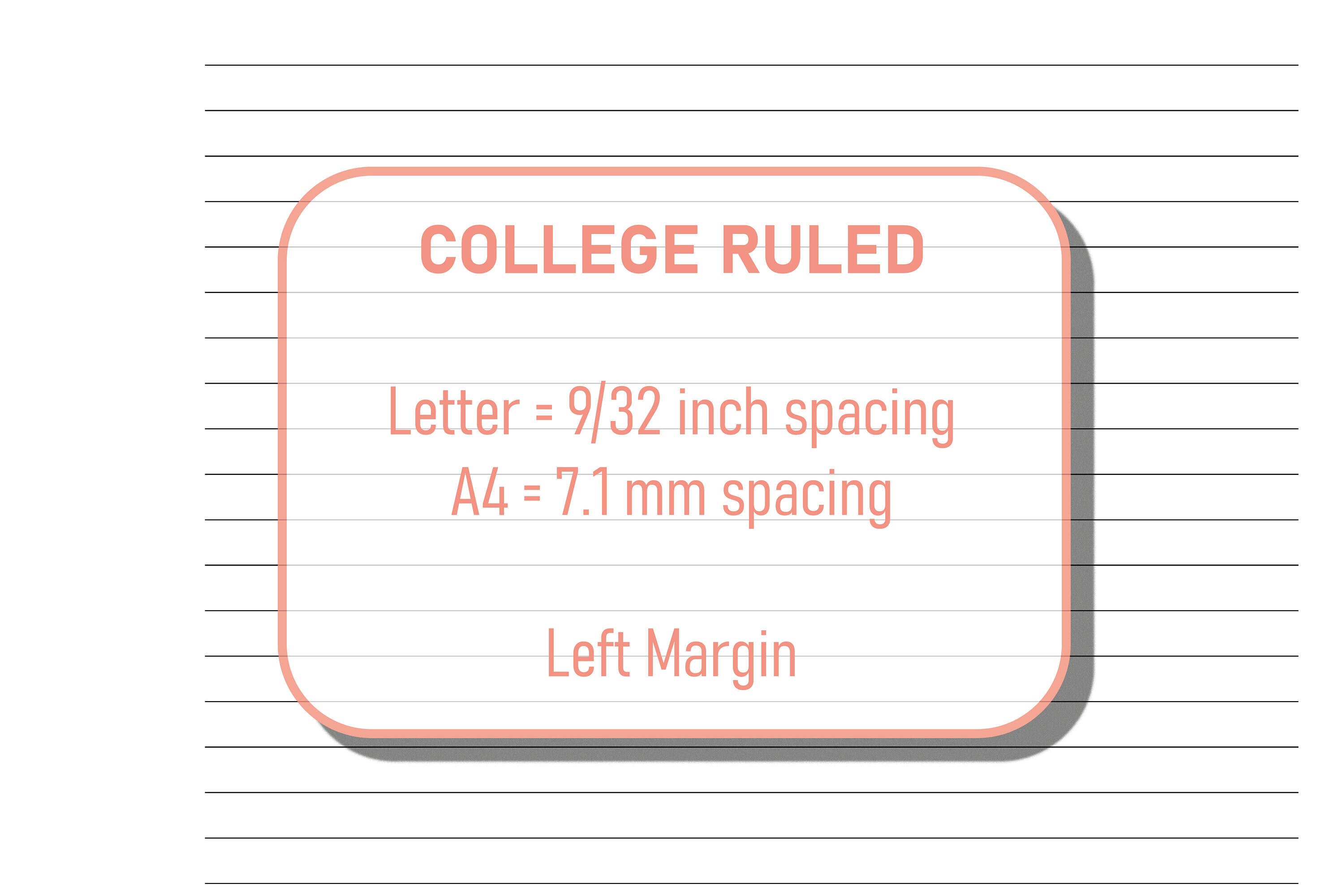 Lined Paper - Printable PDF - A4 / Letter - 9 Variations - KDP Interior ...