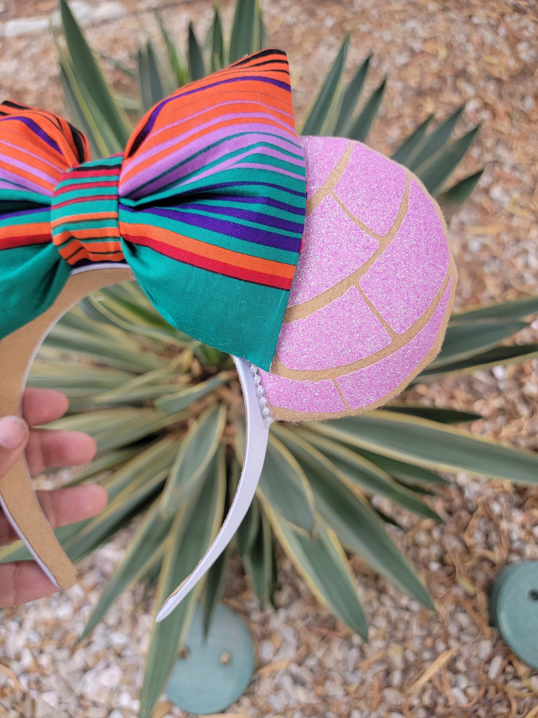 White Conchas Pan Dulce Inspired Ears - Etsy