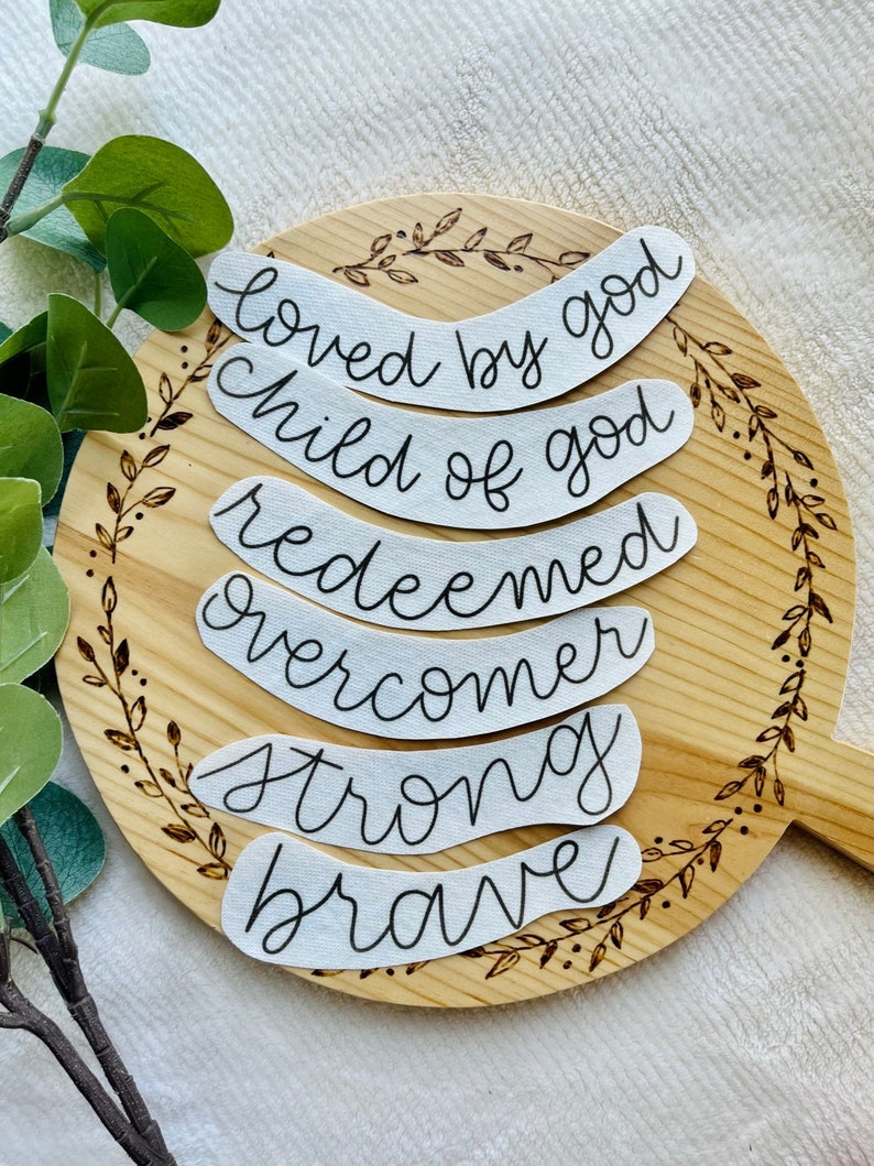 Beginner Embroidery Collar Pattern Stick and Stitch Words - Etsy