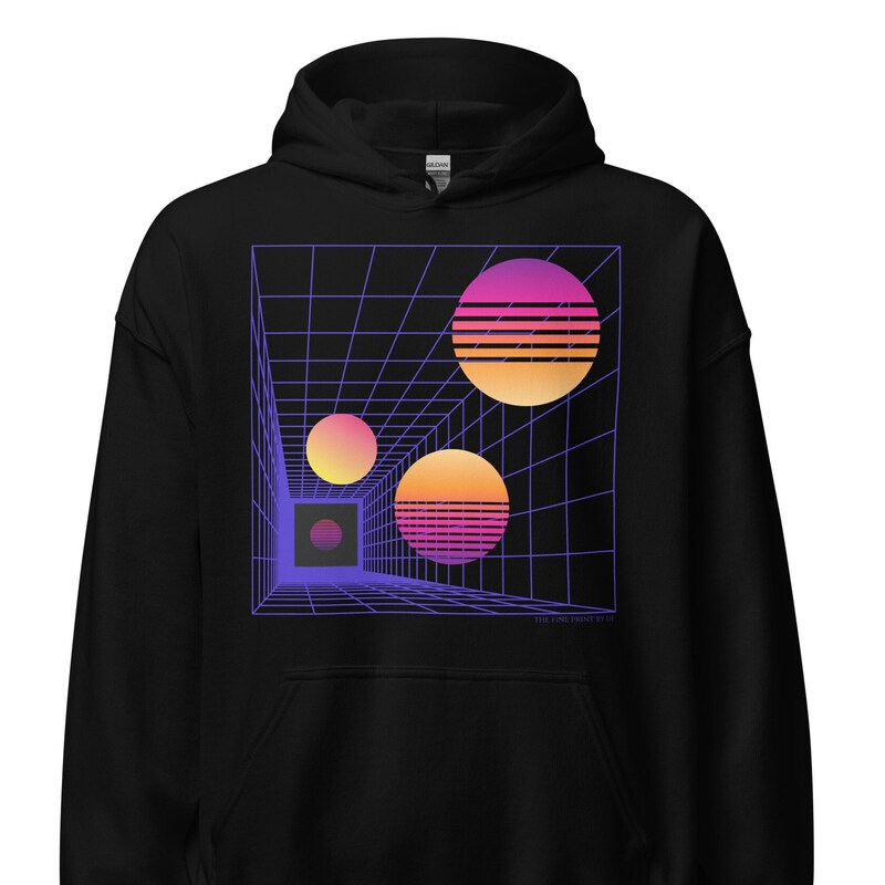 80s Style Hoodie - Etsy
