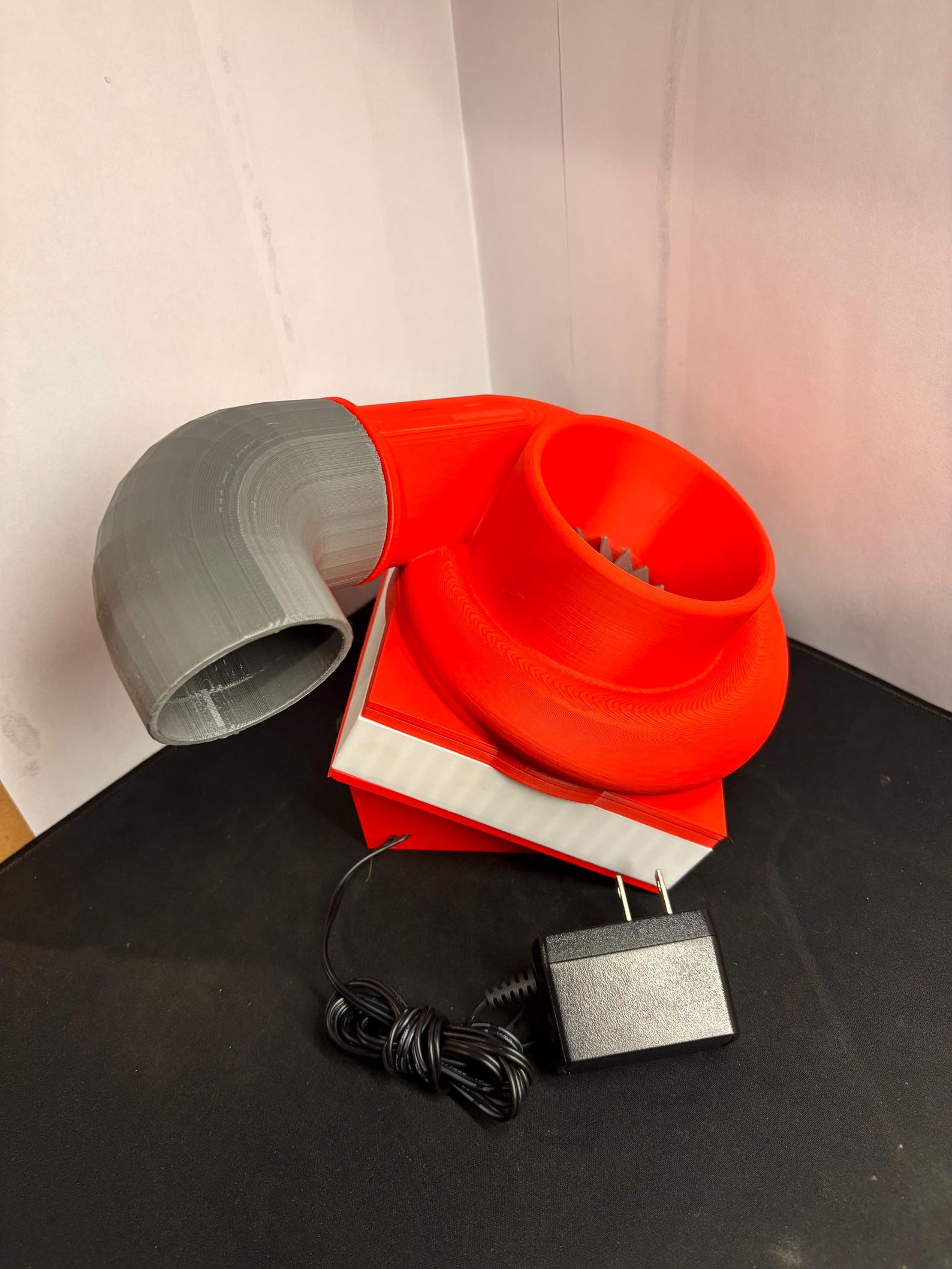 ONE OF A KIND!!! Red Turbo Flow Deck Fan - Etsy