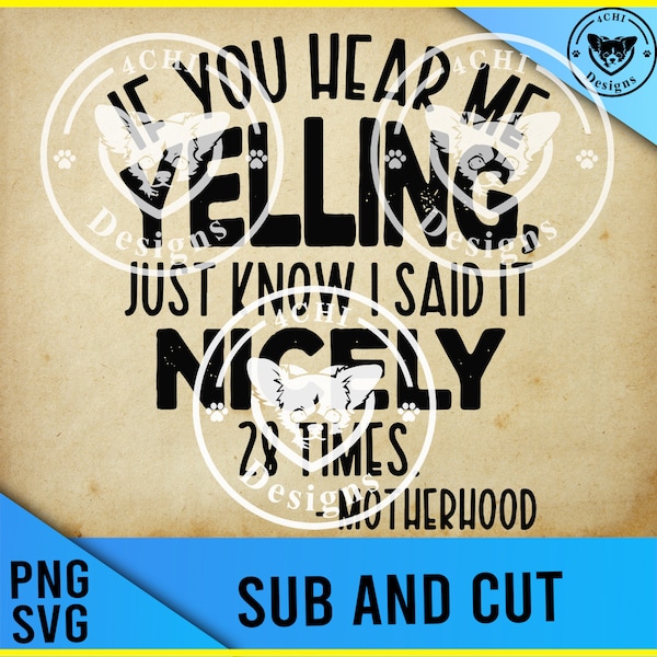 If You Hear Me Yelling Png Door Sign - Etsy