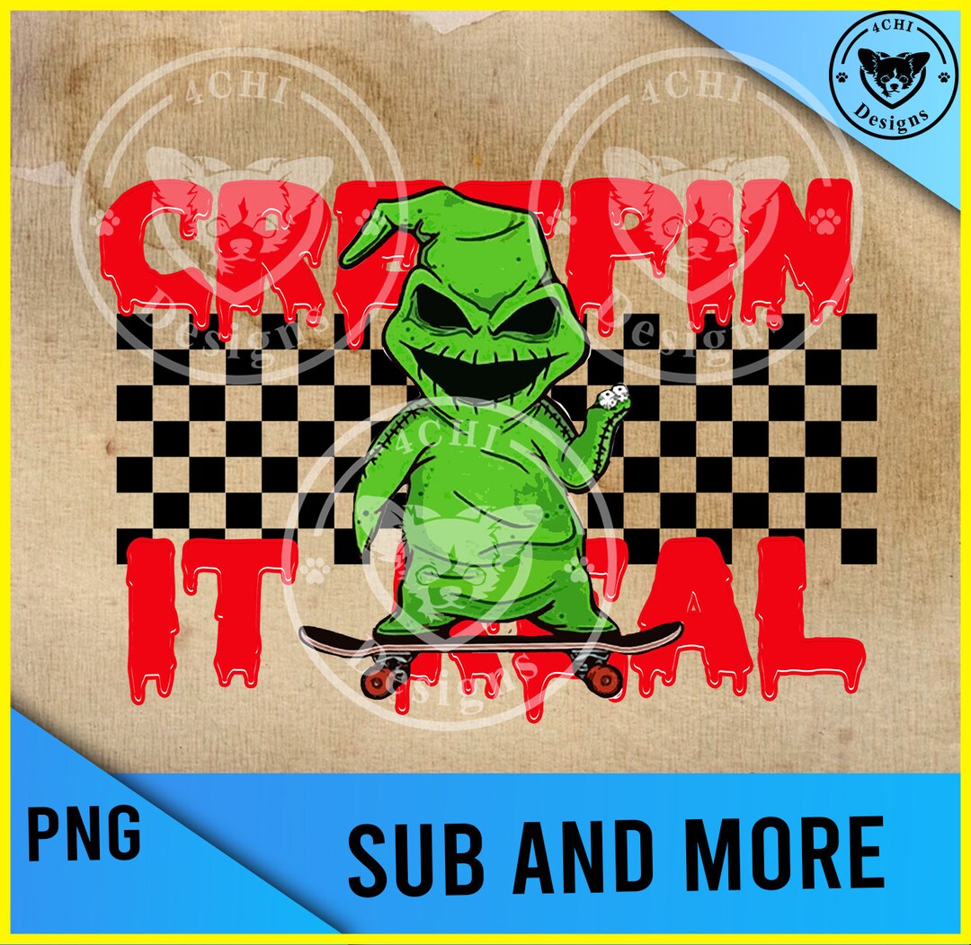 Creepin' It Real -png Digital File for Sublimation - Etsy