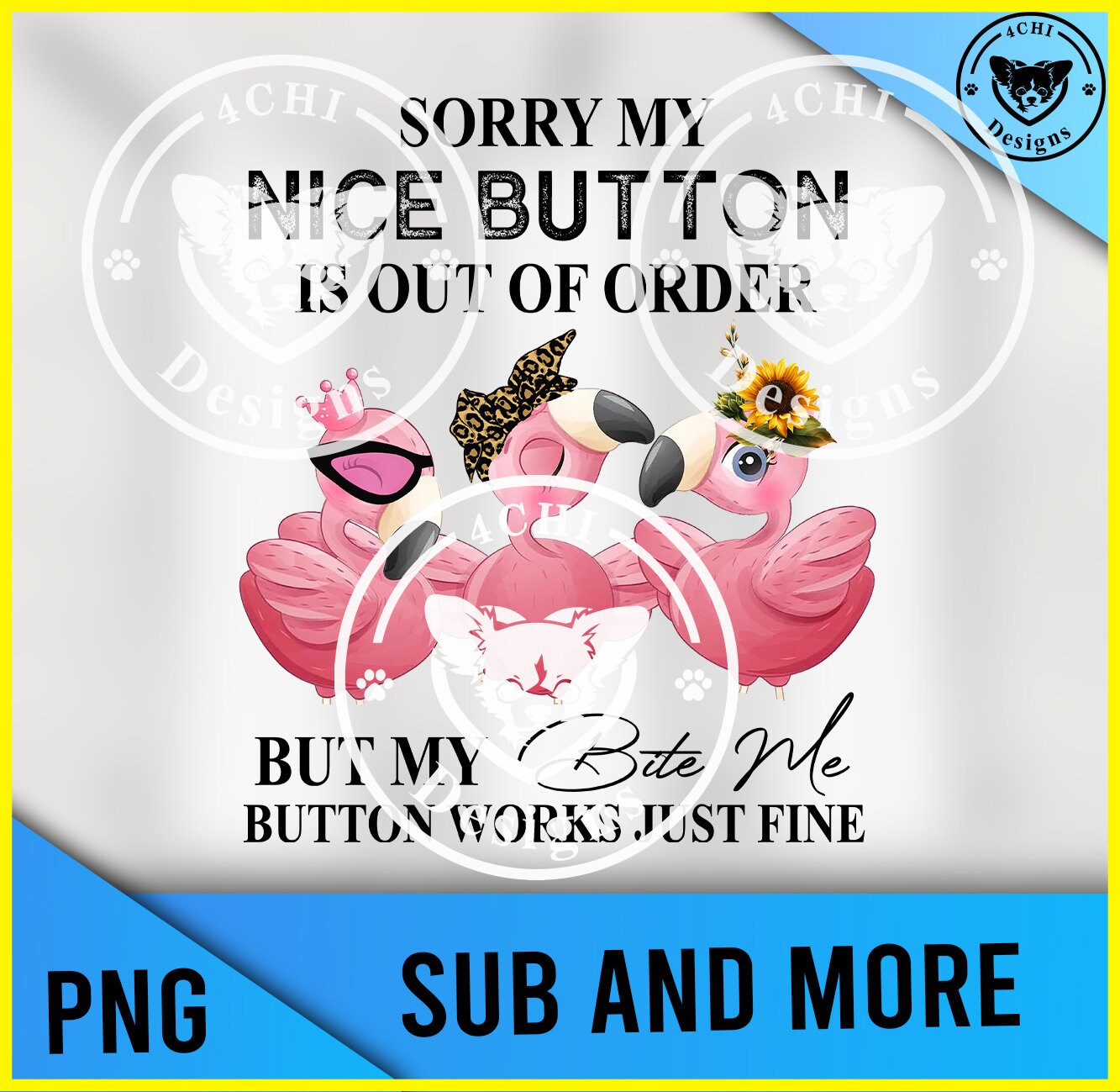 Sorry My Nice Button is Out of Order but My Bite Me Button - Etsy
