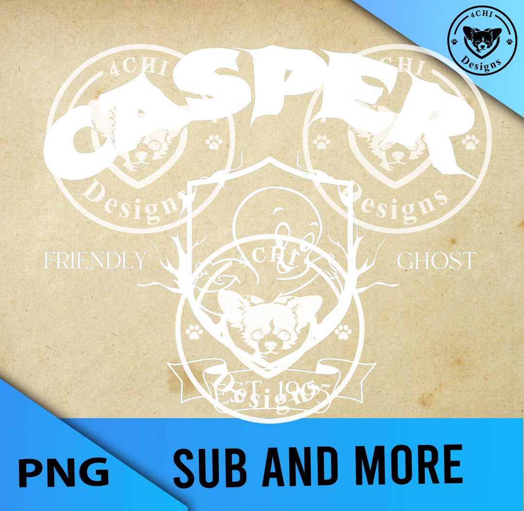 Casper University White Version-digital Download for Sublimation or ...