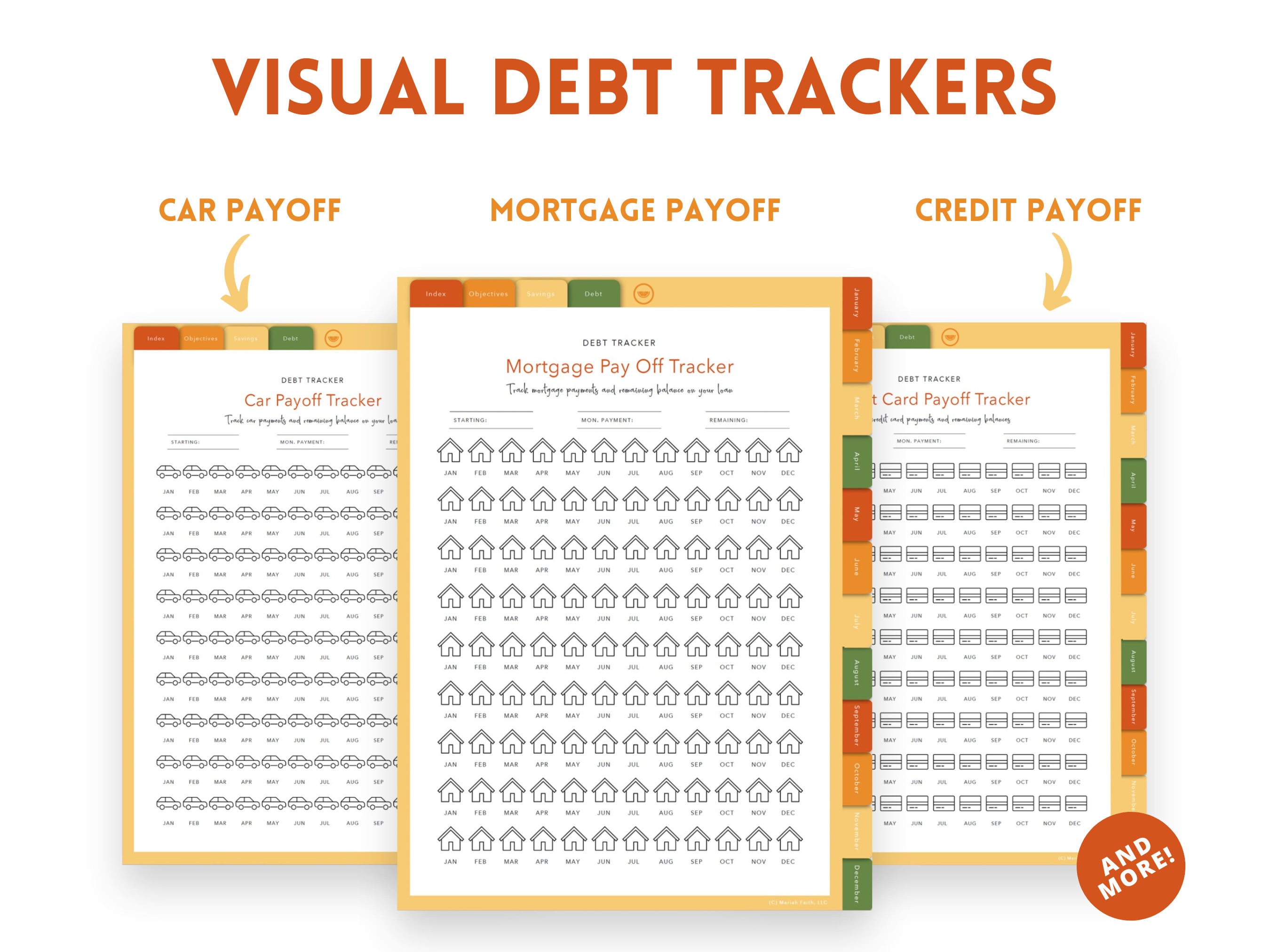Digital Budget Planner | Financial Planner | Digital Budget | Budget ...