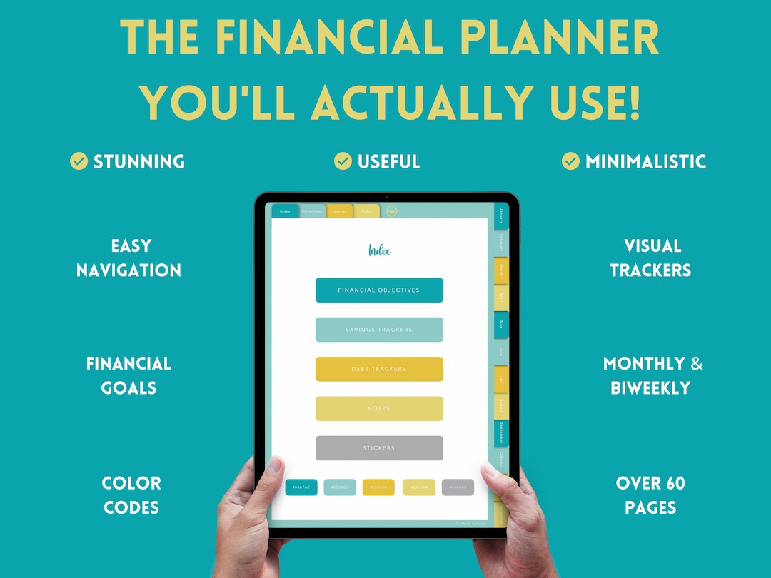 Digital Budget Planner | Financial Planner | Digital Budget | Budget ...