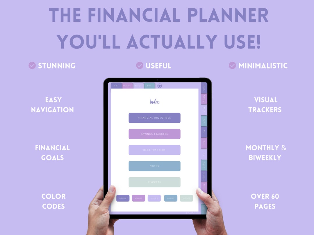 Digital Budget Planner | Financial Planner | Digital Budget | Budget ...