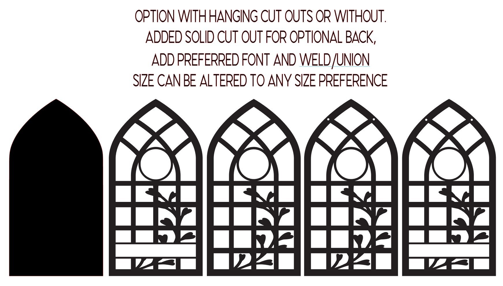 Svg/hanging Window Monogram Frame/digital Cut File/laser - Etsy