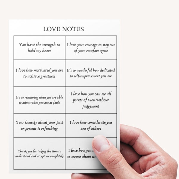 Love Notes - Etsy