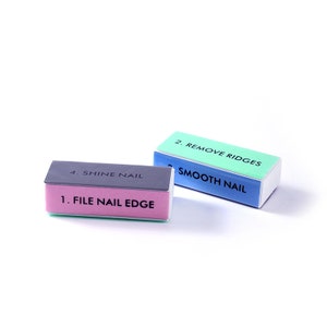 4 Way Nail Buffer Block, Nail Tool - Etsy