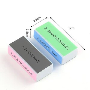 4 Way Nail Buffer Block, Nail Tool - Etsy