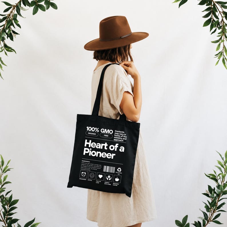JW Pioneer School Gifts 2026 - Pioneer Tote Bag for Sisters ...