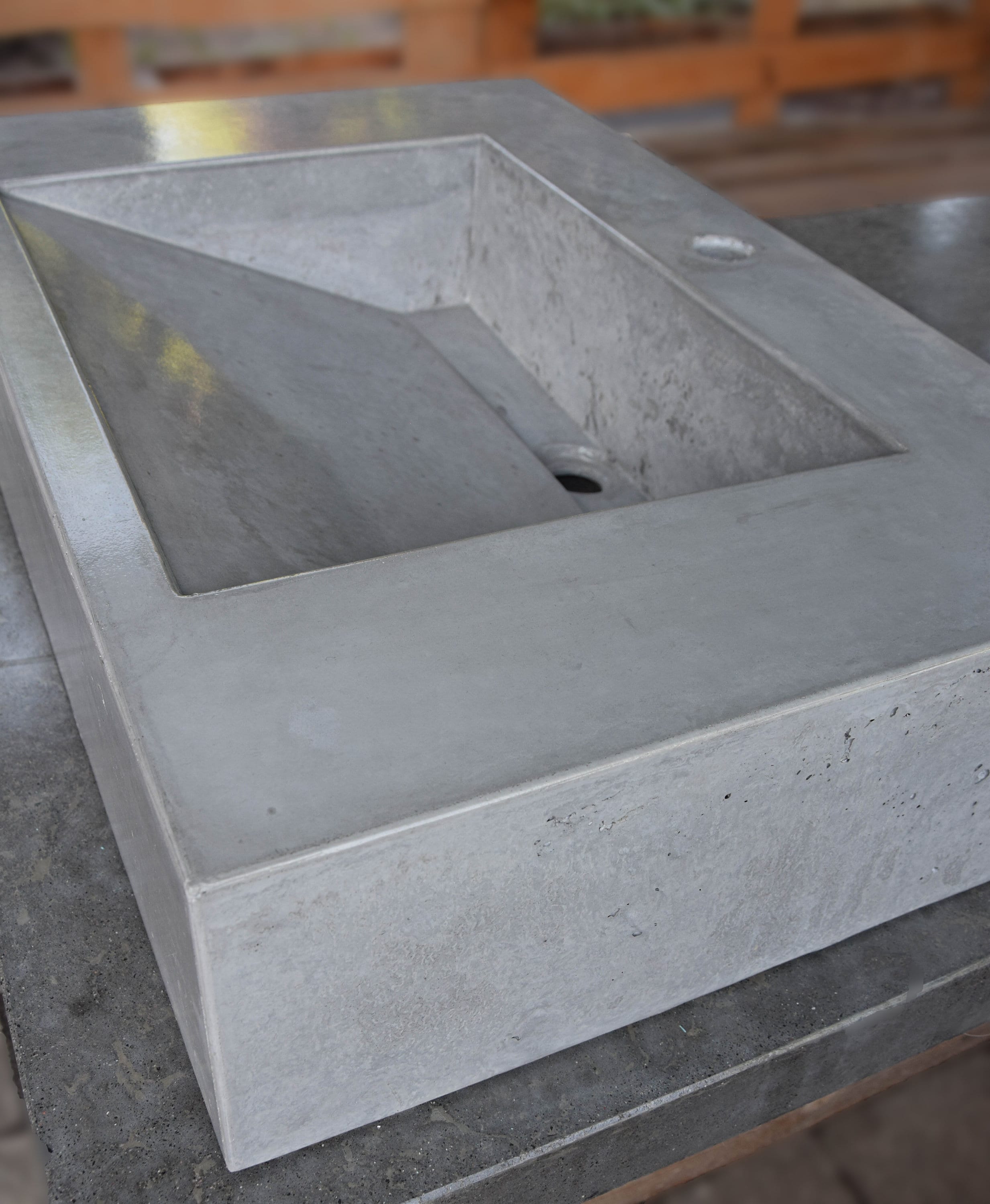 Concrete Wash Basin 53cm X 80cm X 18cm Bathroom Cabinet Sink - Etsy