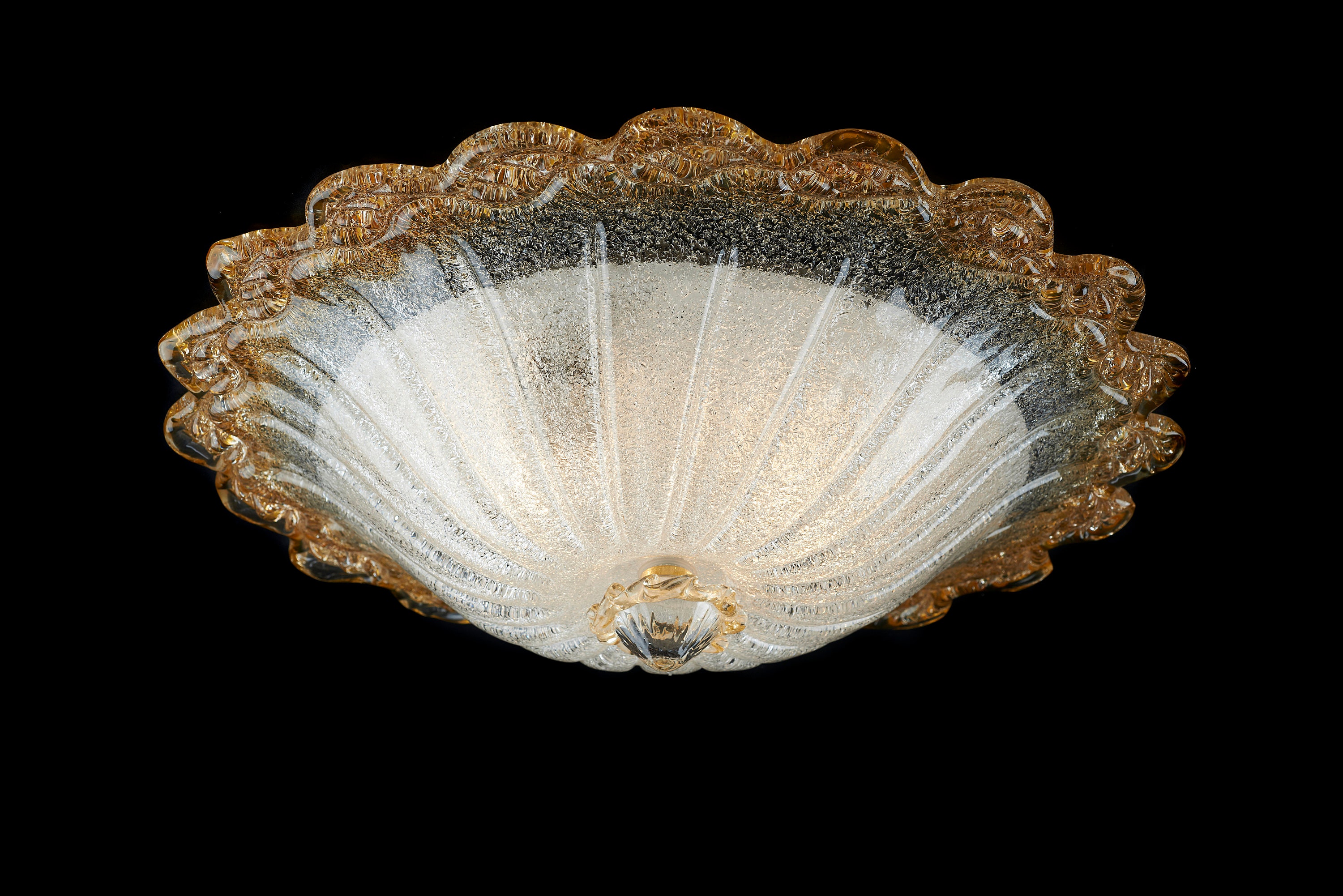 Italian Murano Ceiling Lamp - Etsy