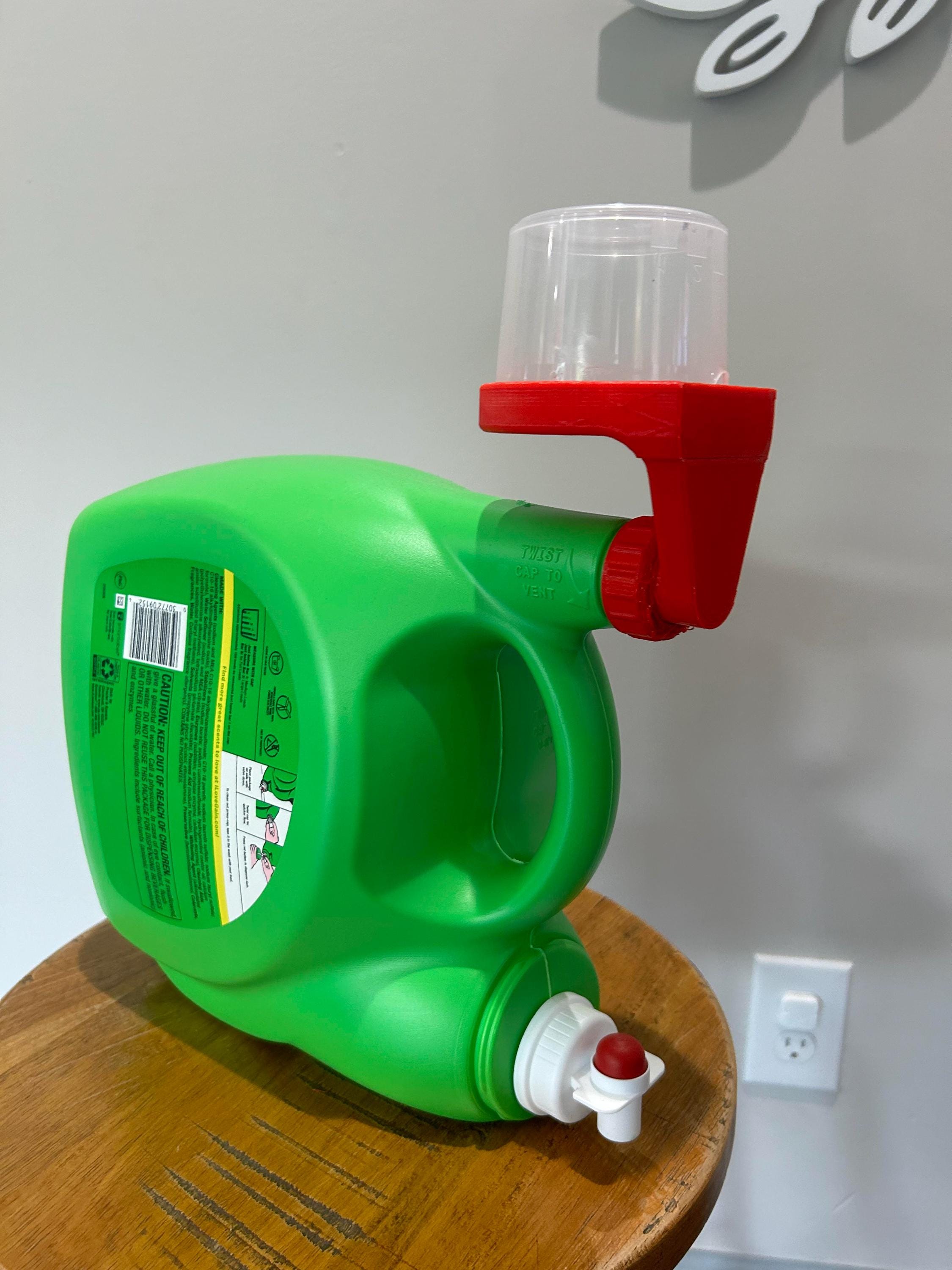 Liquid Detergent Cup Holder With Drain - Etsy