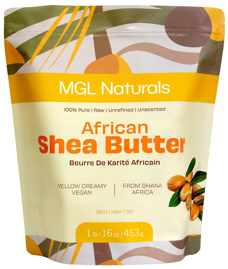 Raw African Shea Butter, Unrefined, Organic, 1 Lb - Etsy