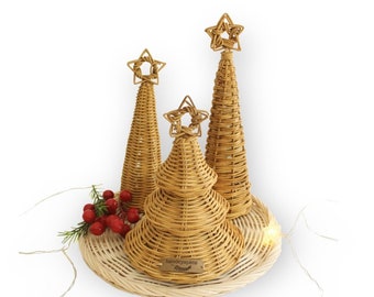 Rattan Christmas Tree - Etsy