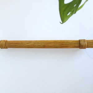 Oak Cabinet Pull Rattan Handles, Wicker Natural Rattan Rope Handle ...