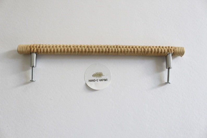 Cabinet Pull Rattan Handles, Wicker Natural Rattan Rope Handle, Rattan ...