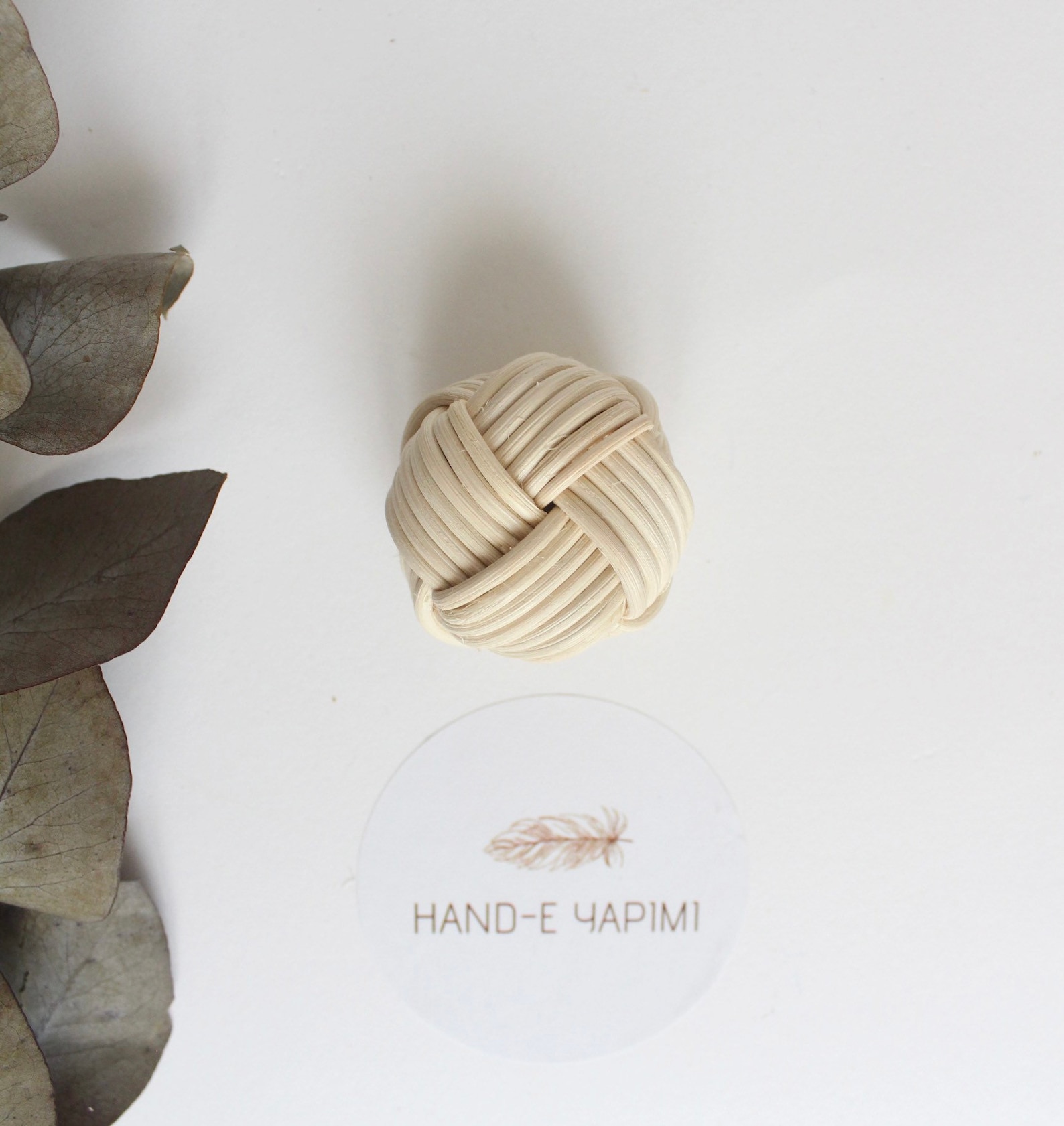 Handmade Rattan Drawer Knobs ,wicker Natural Rattan Rope Handle, Rattan ...